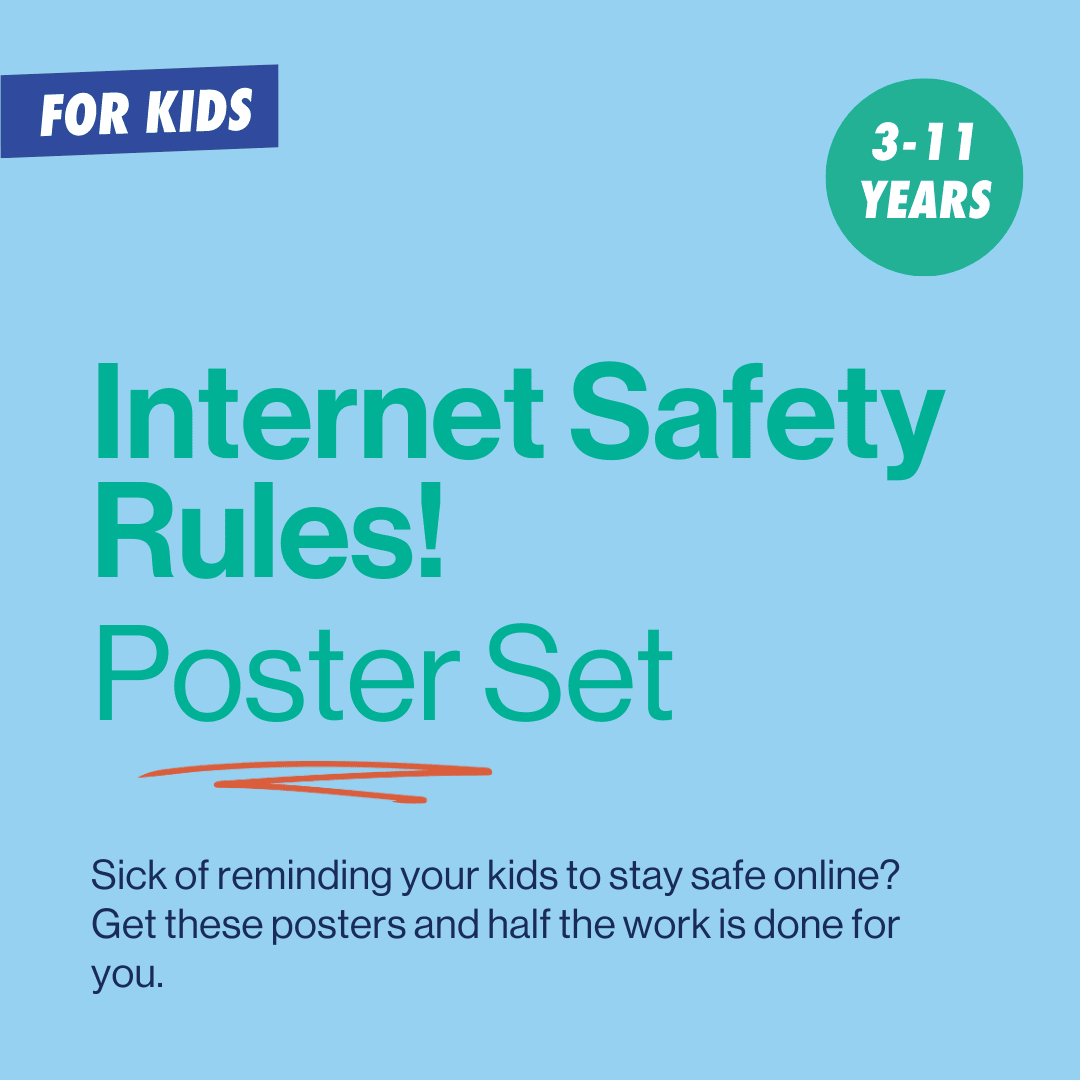 Internet Safety Posters | Sex Ed Shop