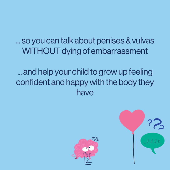 Book about private parts for kids | Sex Ed Shop